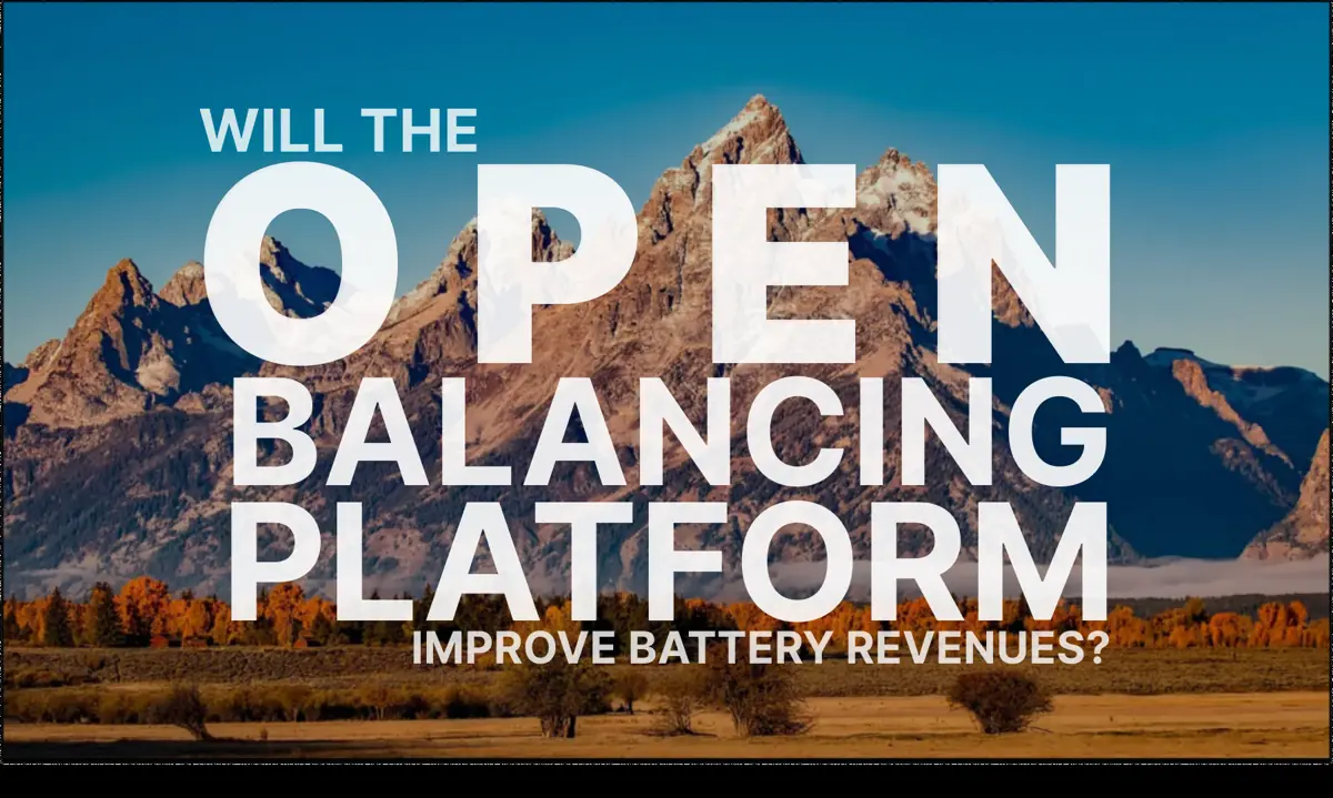 Balancing Mechanism: how the Open Balancing Platform could improve ...