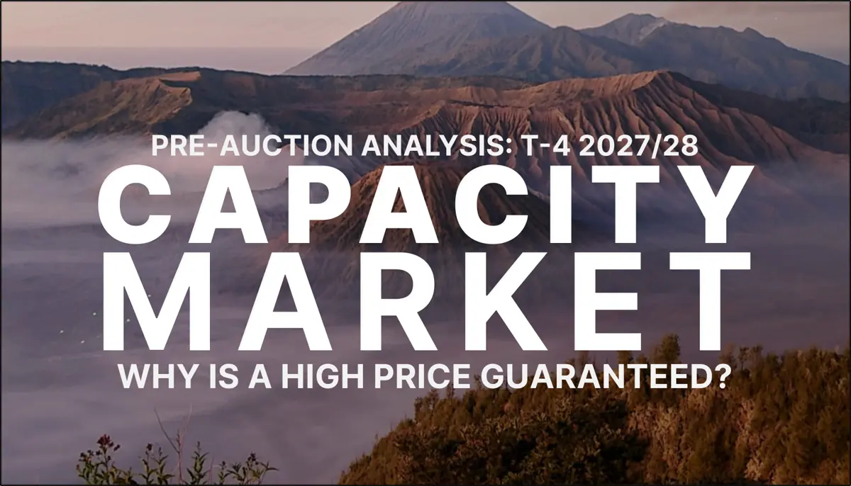 Capacity Market T-4: A high price is guaranteed in the 2027/28 delivery ...