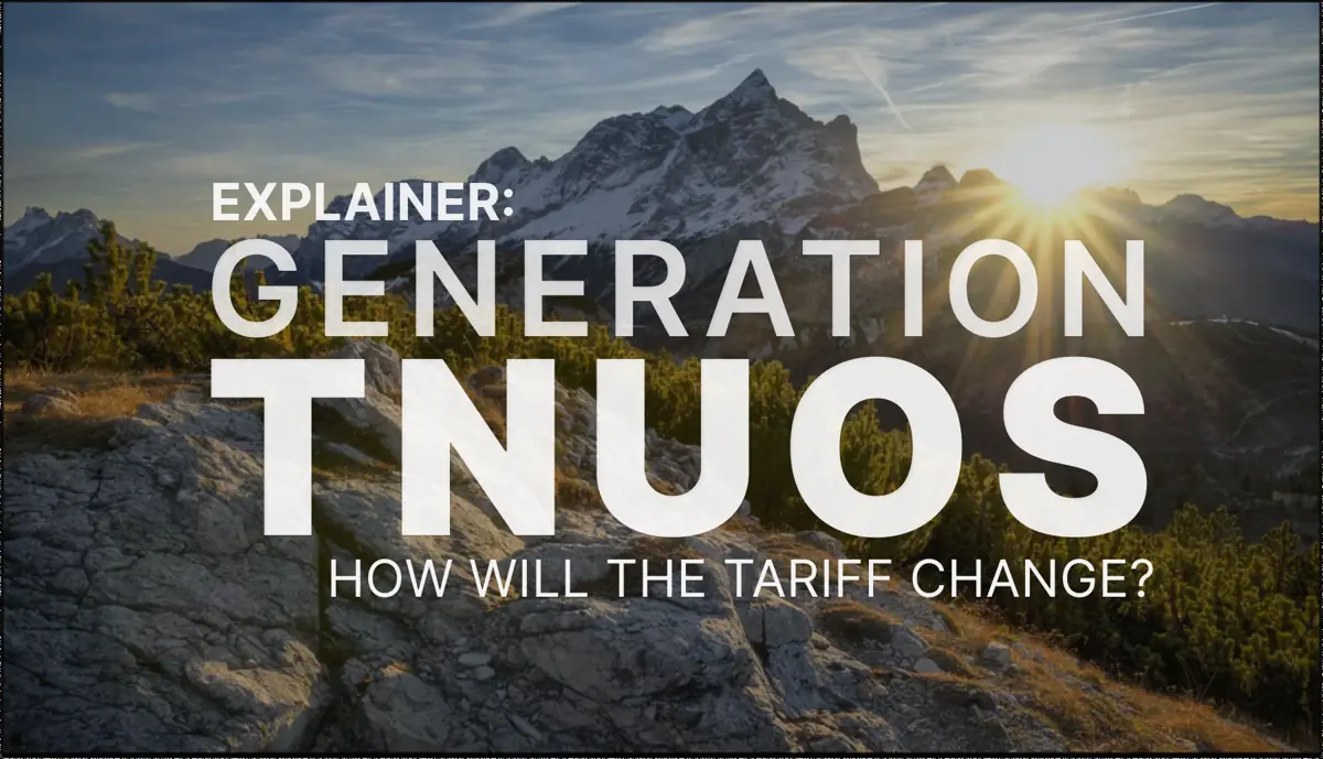 Generation TNUoS: How does it work? - Research | Modo Energy