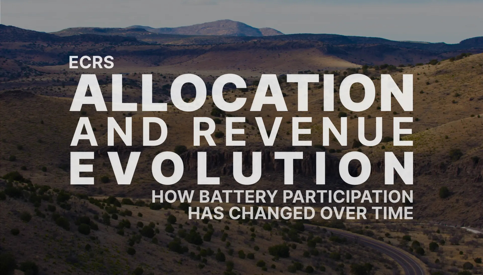 ERCOT: How has the ECRS market evolved since its launch? - Research ...