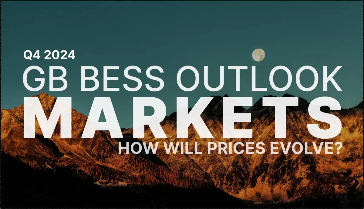 GB BESS Outlook Q4 2024: How will battery markets evolve? - Research ...