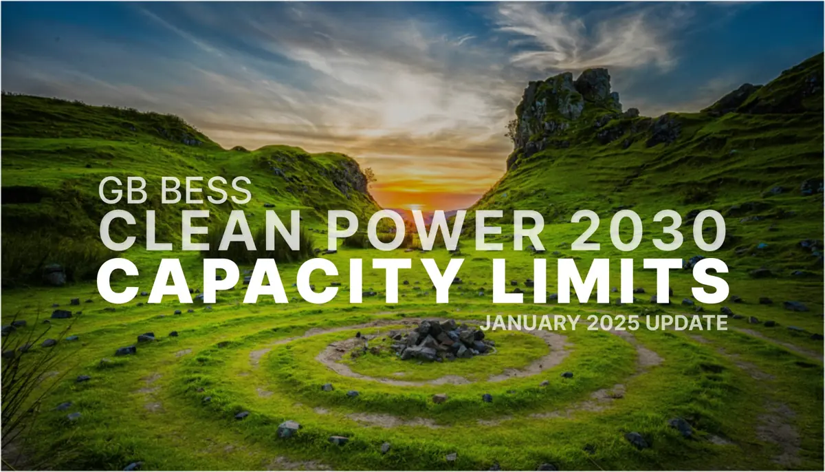 Connections reform and Clean Power 2030 January 2025: Batteries up to ...