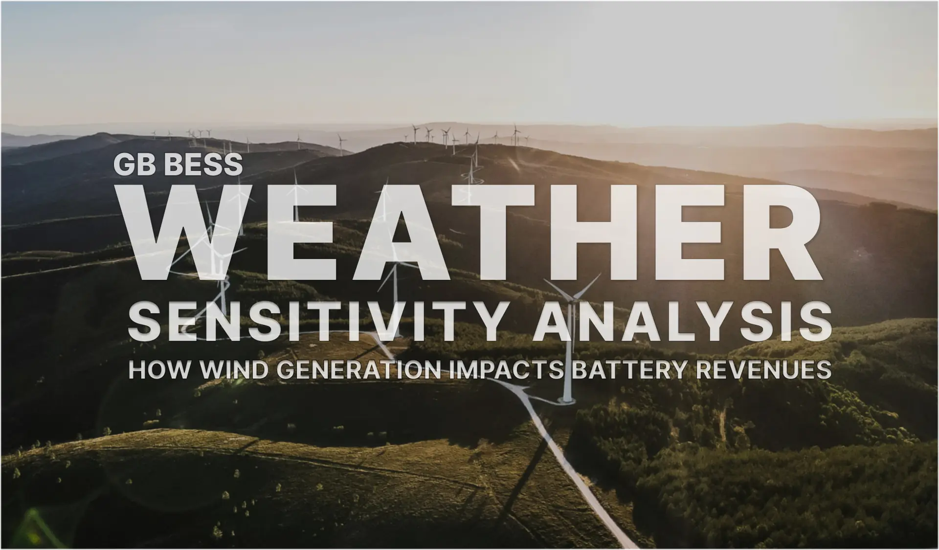 Weather sensitivity: How wind generation impacts battery revenue ...