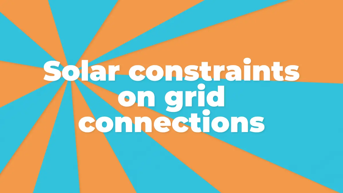 Should you consider a solar-constrained grid connection? - Research ...